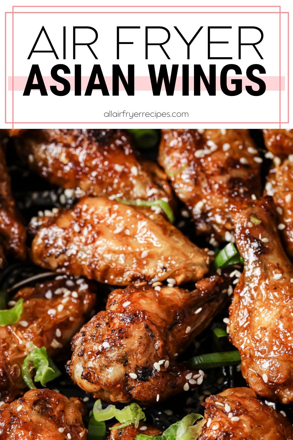 Super Crispy Air Fryer Asian Wings